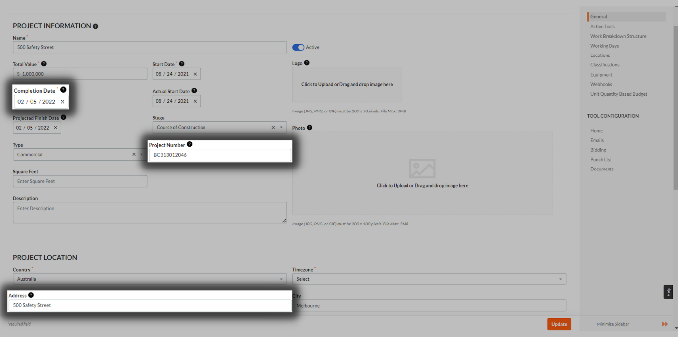 Setting up your Procore Integration in 1Breadcrumb